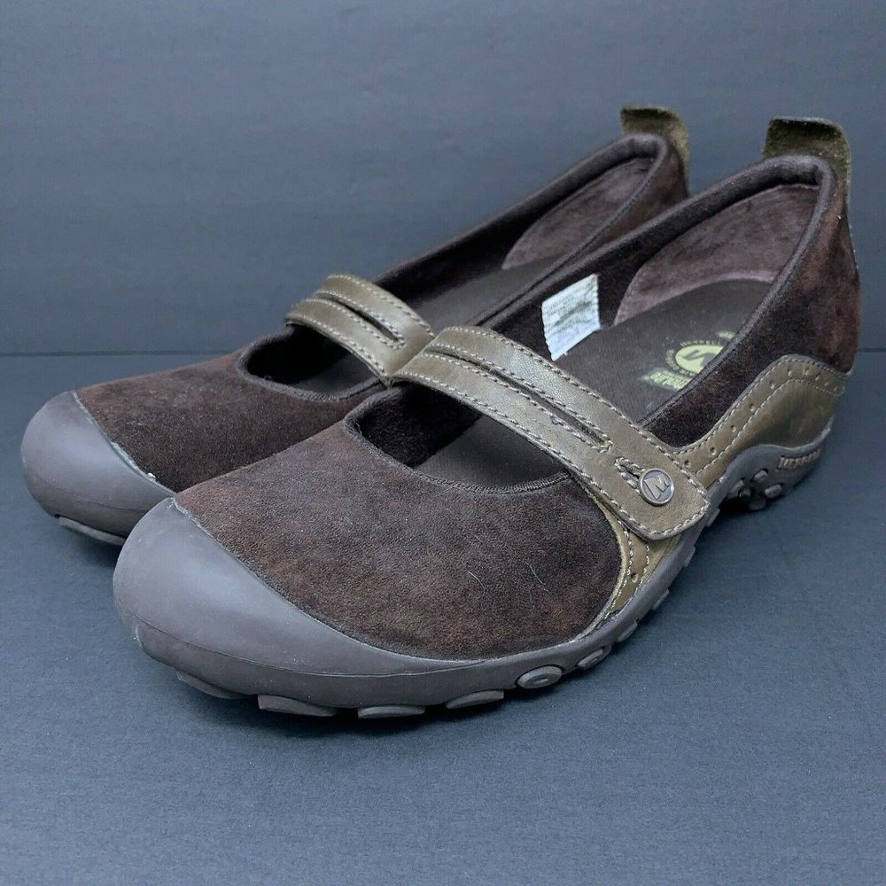 Merrell Plaza Bandeau Chocolate J46114 Mary Jane - Gem